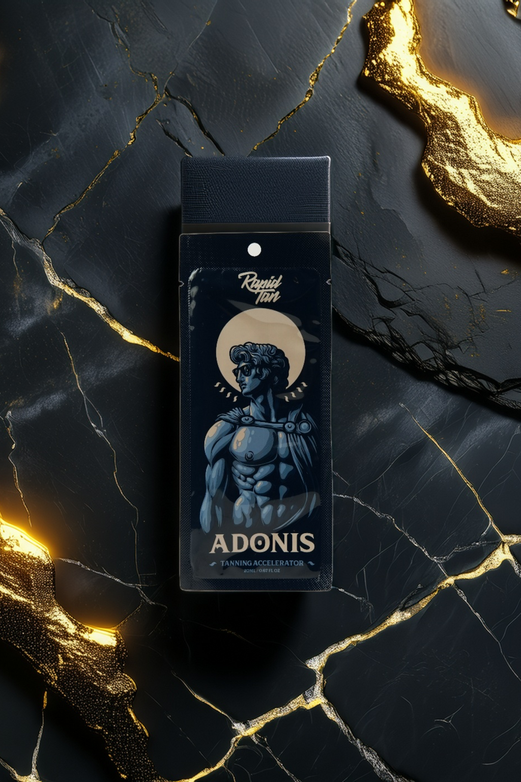 THE ADONIS TANNING ACCELERATOR (Wholesale Sachet 10 Pack) – RAPID TAN