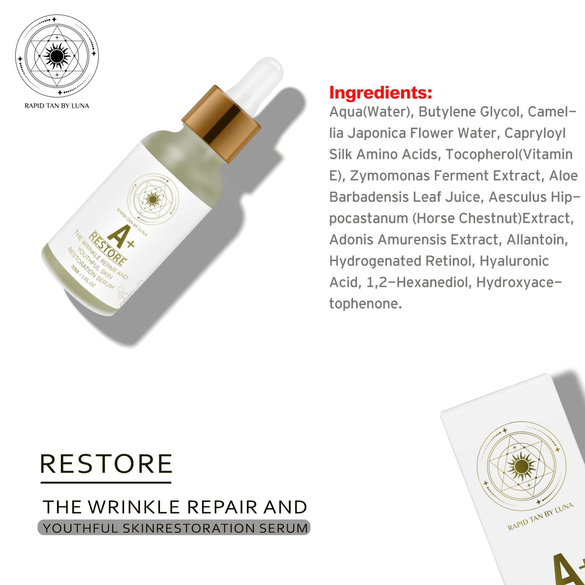 LUNA COSMETICS – RAPID TAN